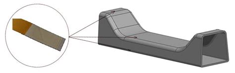 3d Model Of The Product Indicating The Location Of The Dielectric