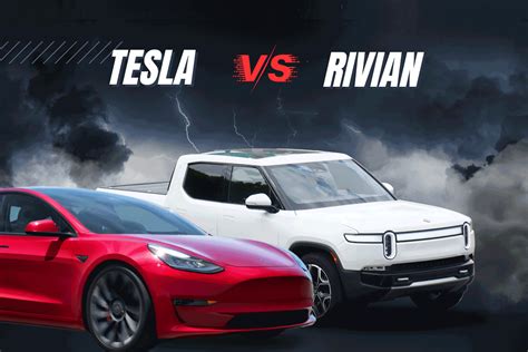 Tesla Vs Rivian Exploring EV Giants And Their Unique Offerings
