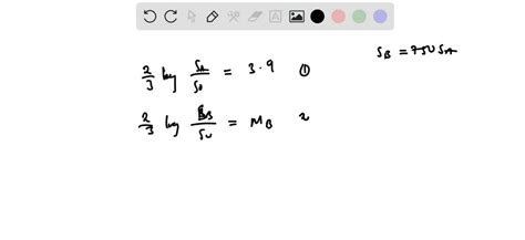 Solved Recall The Formula For Calculating The Magnitude Of An Earthquake M Log Do One
