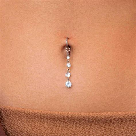 Faux Piercing Ariel Navel Piercing Fake Piercing Piercing
