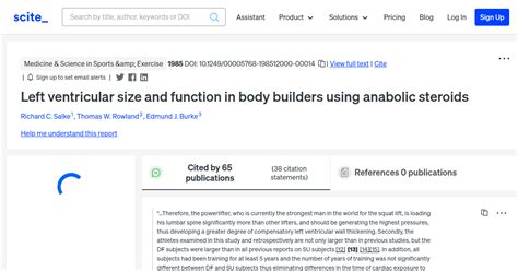 Left Ventricular Size And Function In Body Builders Using Anabolic Steroids