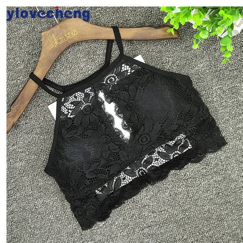 섹시한 편안한 레이스 브라렛 무선 브래지어 넥 백리스 속옷 패션 신상 컵 bra neck bralette wirelesswireless bra AliExpress