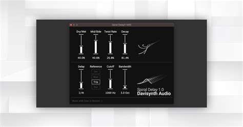 News Davisynth Has Released Spiral Delay A Free Delay Plugin Audio