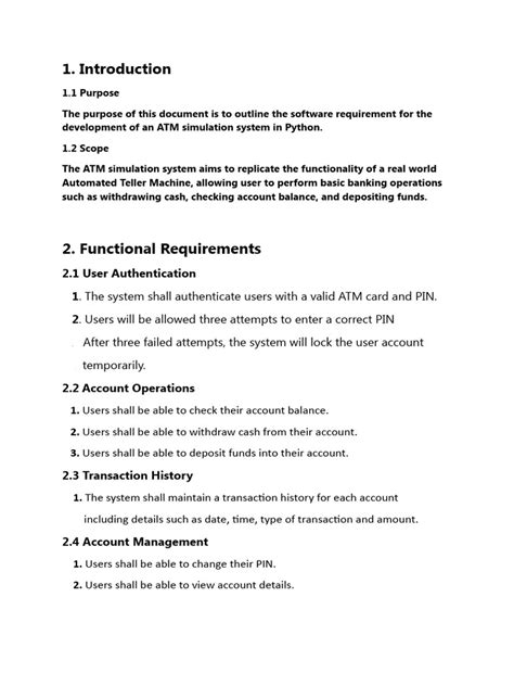 Srs 2 Download Free Pdf Automated Teller Machine Personal Identification Number