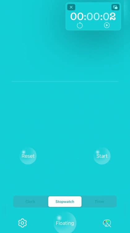 Floating Clock Timerandstopwatch By 万其 沈