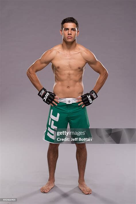 Team Velasquez Fighter Yair Rodriguez Poses For A Portrait On Media