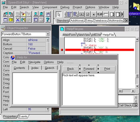 sibyl a visual development environment for os 2 edm2