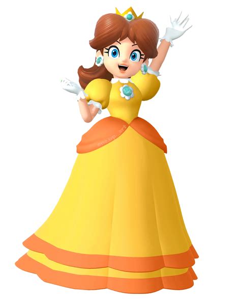 Princess Daisy Png Free Stock Image