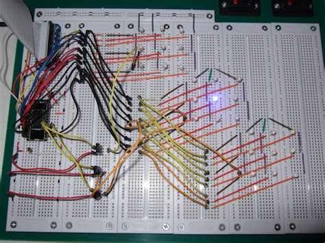 Bpi Inside Led Cube Finished 3x3x3 Prototype Circuit First Hardware