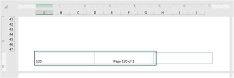 Page Numbers In Excel Examples How To Add Insert Reset