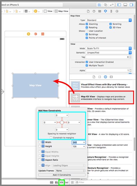 SwiftMap Kit Viewの使い方位置を指定して地図を表示する Swift 2 1XCode 7 2 はじはじアプリ体験メモ