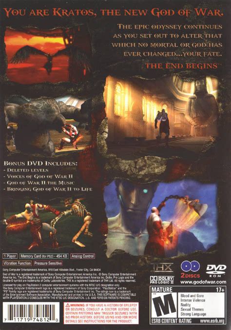 Ps God Of War Ii V