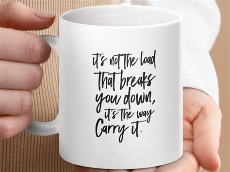 Inspirational Quote Mug Motivational Coffee Cup Encouraging T For