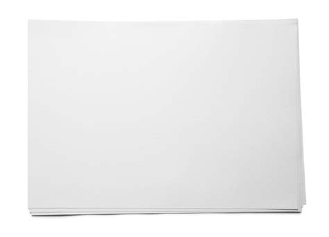 Premium Photo White Paper Sheet