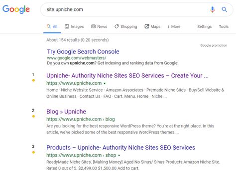 How To Get Google To Instantly Index Your New Page Niche Website Builders Flippers Upniche