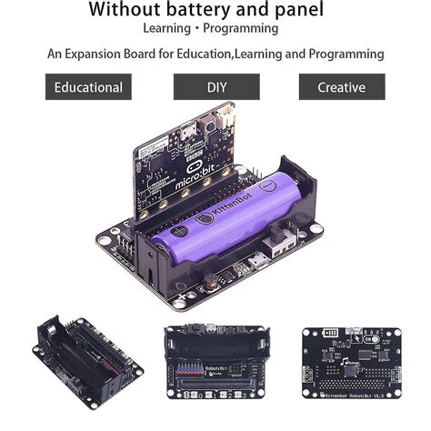 For Microbit Expansion Board For Microbit Adapter Board Smart Car Programming Robot Diy