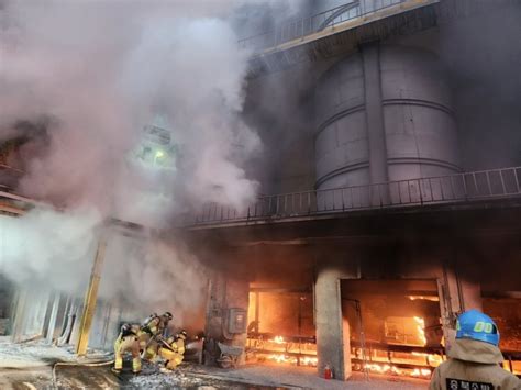 단양 석회석 가공공장 컨베이어벨트서 불인명 피해 없어 파이낸셜뉴스