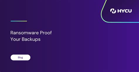 Ransomware Backup Benjamin T