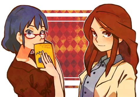Otonashi Haruna And Raimon Natsumi Inazuma Eleven And 1 More Drawn By