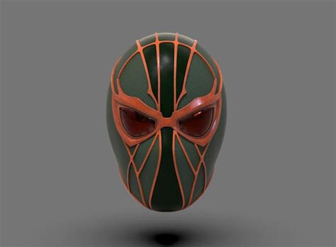 Spiderman Face Shell 2 0 3d Model By Elialexhawkins On Thangs