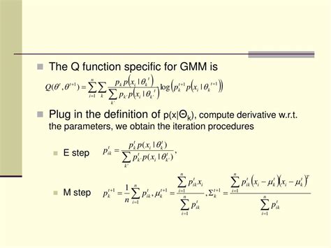 Ppt Expectation Maximization For Gmm Powerpoint Presentation Free