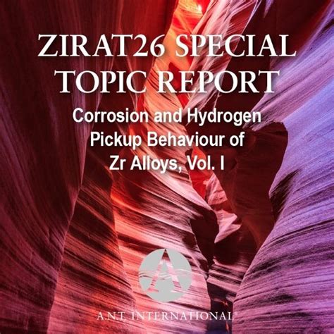 Water Chemistry And Crud Influence On Cladding Corrosion Ant