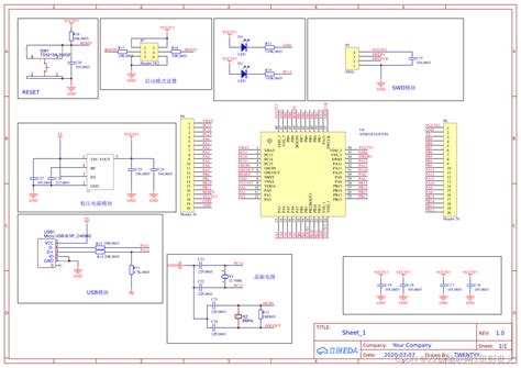 基于stm32f103c8t6开发板的自动调光stm32f103c8t6电源模块 Csdn博客