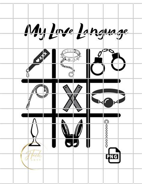 Bdsm My Love Language Png Vector File Svg File Cricut Svg Bdsm