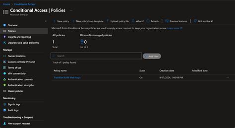 Microsoft Eam External Authentication Method Traitware Support