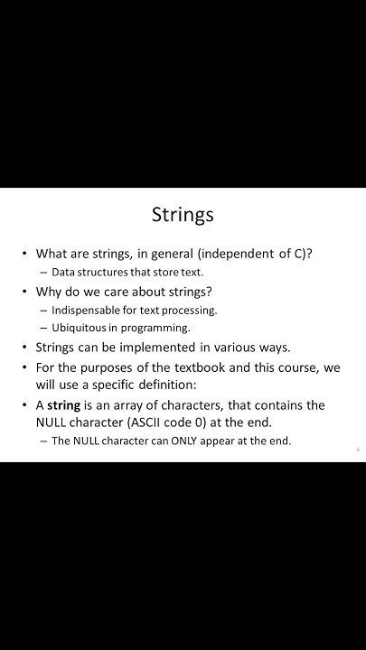String In Data Structure Dsa Datastructures Coding Logic