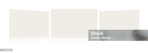 White Insert Report Or Screenshoot Blank Template For Presentation