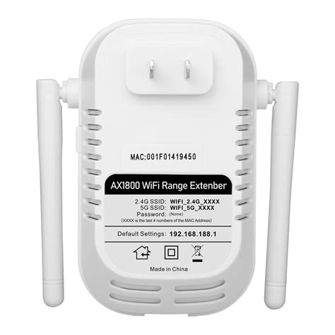 AX1800Mbps 无线中继器