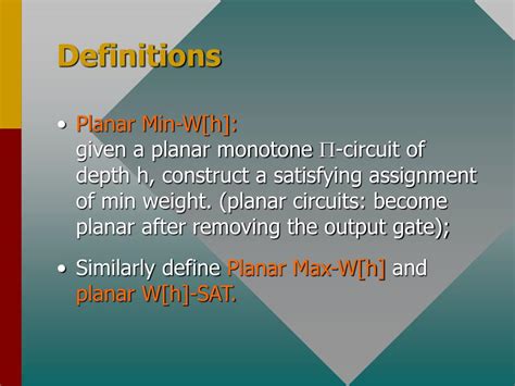 Ppt Polynomial Time Approximation Schemes And Parameterized Complexity Powerpoint Presentation