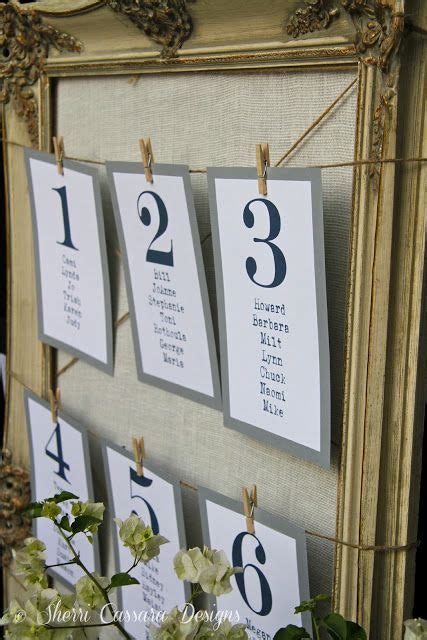Wedding Seat Assignment Ideas Cora