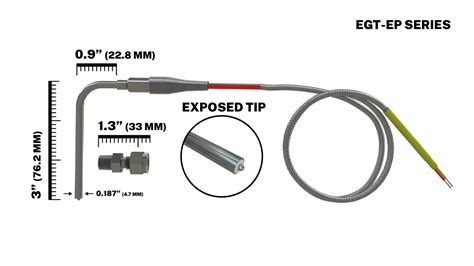 Egt Temperature Sensor Egt Probe Exhaust Gas Temperature Sensor 3