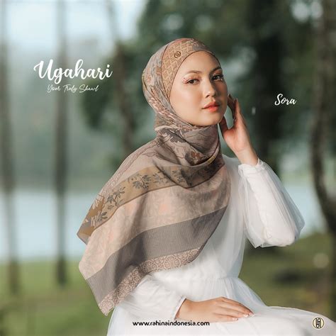 Jual Rahina Indonesia I Ugahari Pashmina Series I Hijab Printing