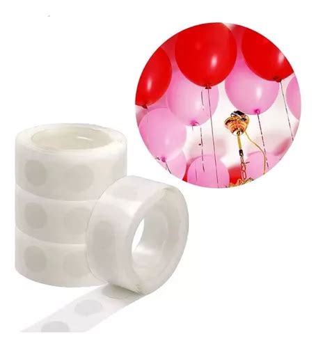 500 Gota Adesivo Cola Balão Bexiga Decora Festa Parcelamento sem juros