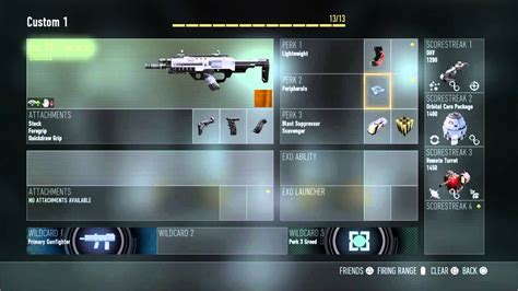 Best Class Setups Cod Advanced Warfare Youtube