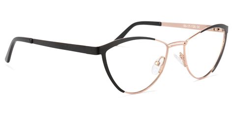 Sydney Cat Eye Black Glasses Zeelool Optical Black Glasses Frames