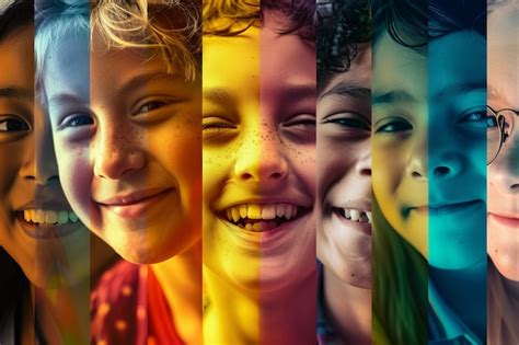 Estilo De Colagem De Conscientização Sobre O Dia Do Autismo Com Pessoas