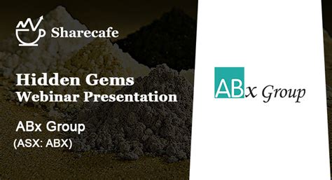 ABx Group ASX ABX Webinar Presentation ShareCafe