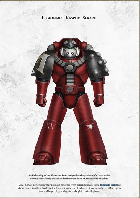 Alternative Thousand Sons Colour Schemes For Heresy Possibly Just Made These In Photoshop