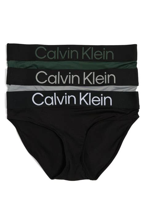 Calvin Klein Assorted 3 Pack Bikinis Nordstromrack