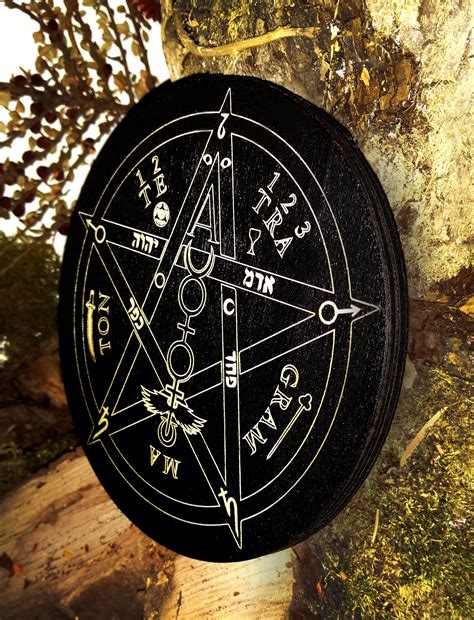 Witch Esotericism Tetragrammaton Pentacle And Pentagram Magic And