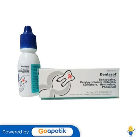 Jual Dentasol Cairan Obat Luar 10 Ml Shopee Indonesia