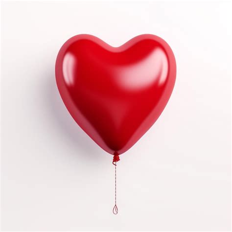 Premium Photo Heart Shaped Balloons Indoors