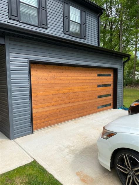 Roll Up Wood Garage Doors Etsy