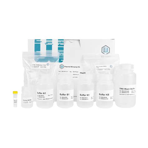 Lab Reagents Plasmid Miniprep Kit 5ml Coli Plasmid Dna Extraction Kit