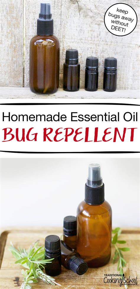 Homemade Bug Repellent With Essential Oils