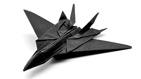 Origami Jet Fighter ️ How To Fold A High Speed Paper Warplane